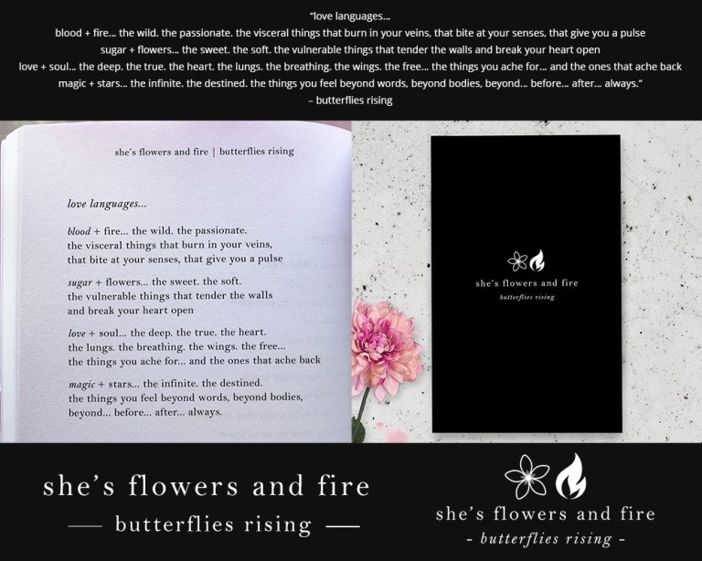 blood + fire… the wild. the passionate - butterflies rising poem
